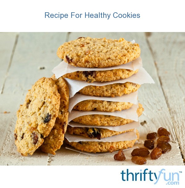 Recipes for Healthy Cookies | ThriftyFun