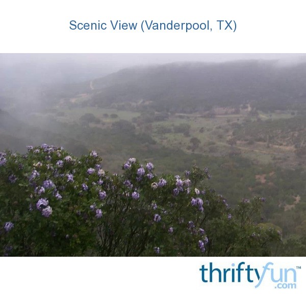 Scenic View (Vanderpool, TX) | ThriftyFun