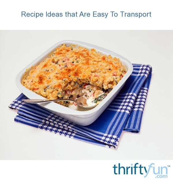 Recipe Ideas That are Easy to Transport? | ThriftyFun