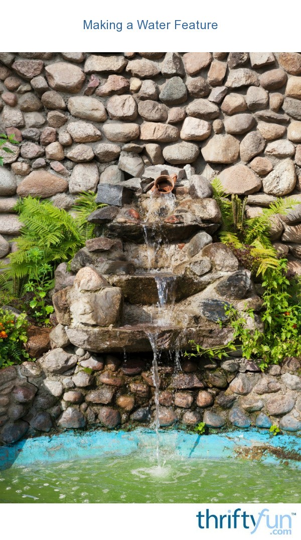Making A Water Fountain