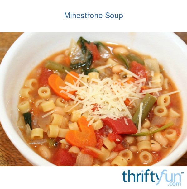Easy Minestrone Soup | ThriftyFun