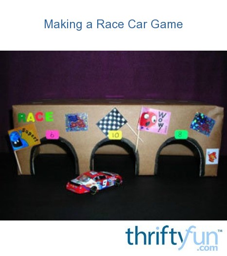 Making a Race Car Game | ThriftyFun