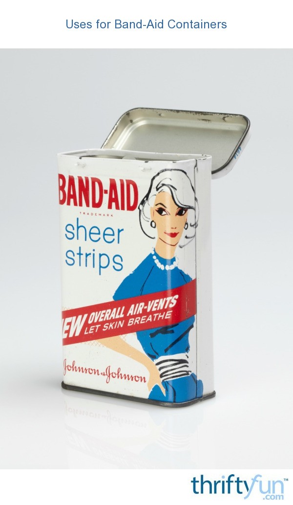 Uses for Band-Aid Containers | ThriftyFun