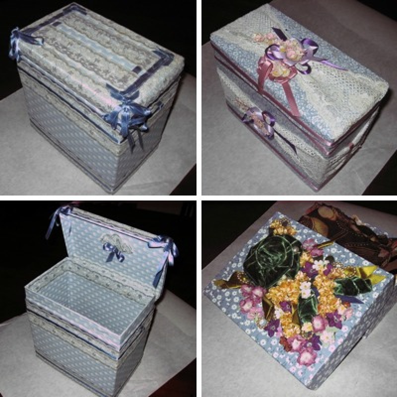 Making Decorative Cardboard Boxes | ThriftyFun