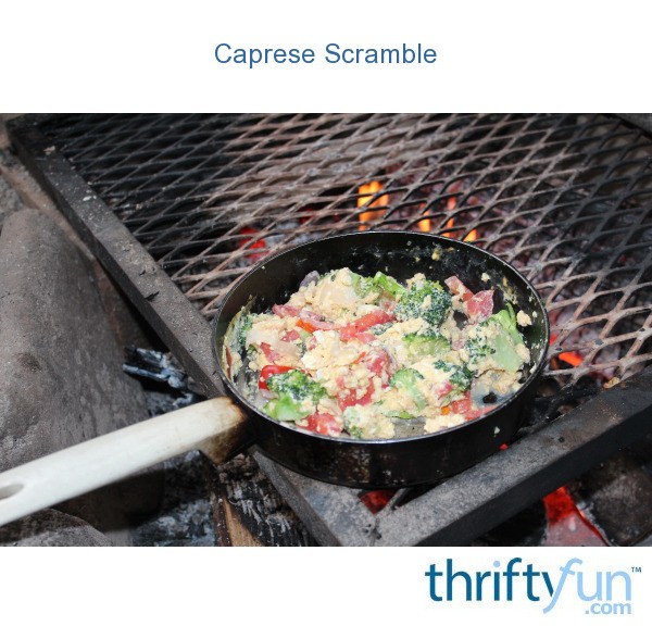 Caprese Scramble | ThriftyFun