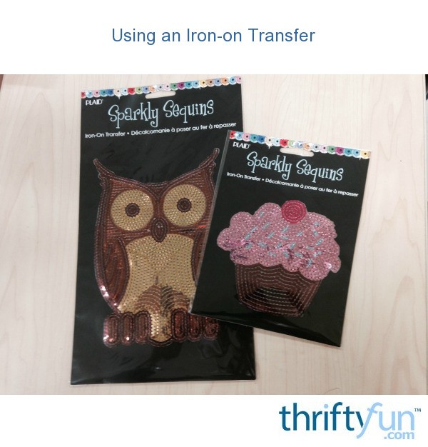 Using an Iron-on Transfer | ThriftyFun