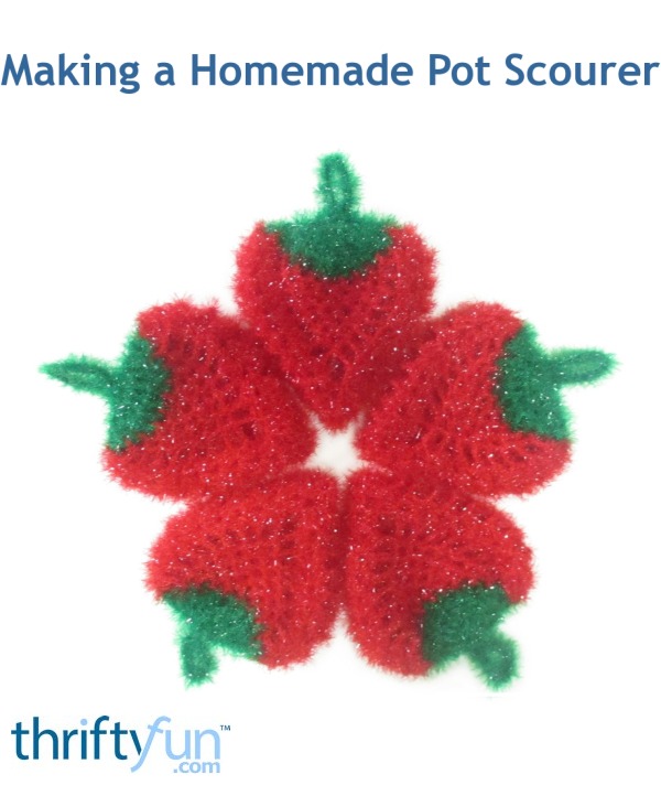 Making a Homemade Pot Scourer | ThriftyFun