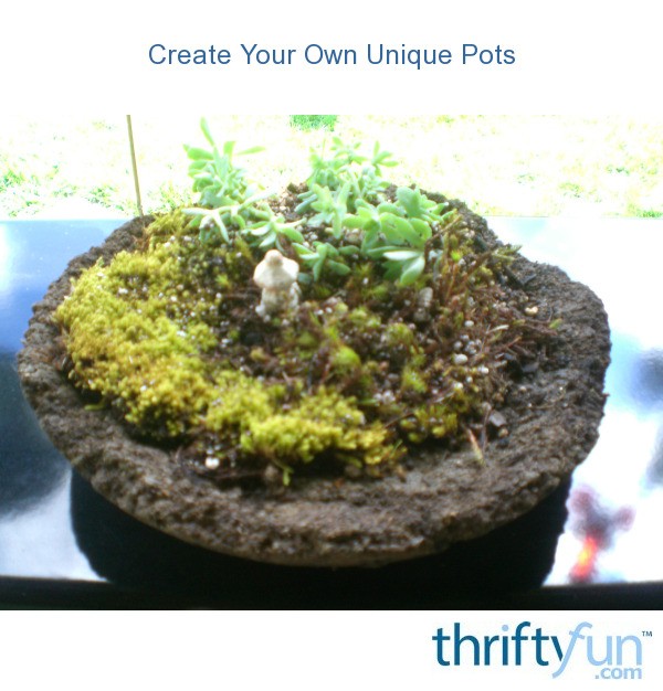 Create Your Own Unique Pots | ThriftyFun