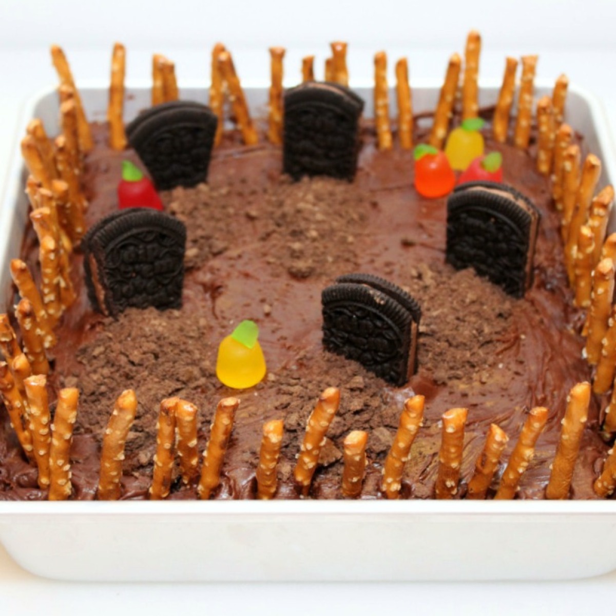 Graveyard Brownies | My Frugal Halloween