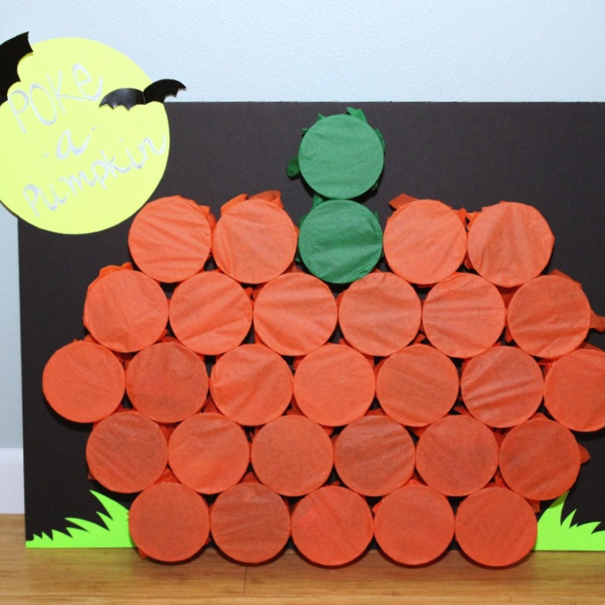 Making a Poke-A-Pumpkin Game | My Frugal Halloween