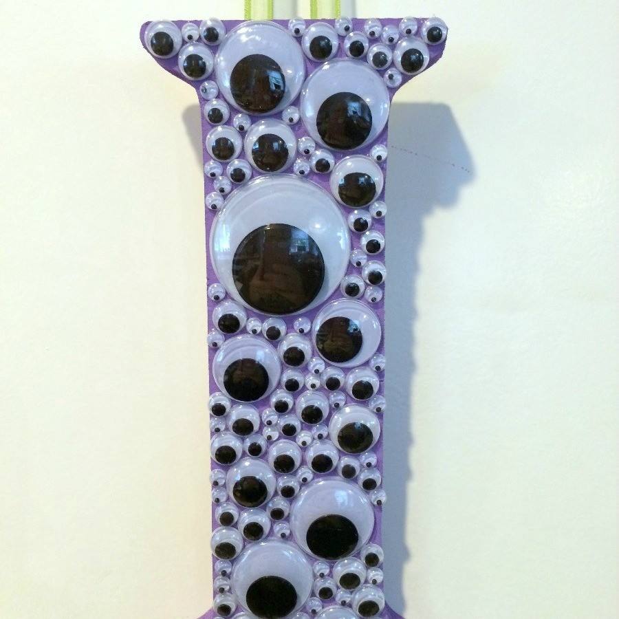 Googly Eye Letter | ThriftyFun