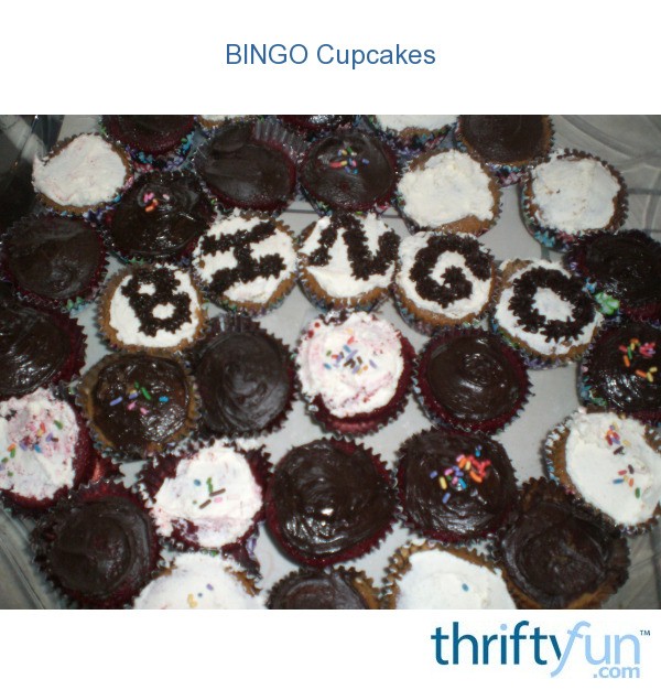 BINGO Cupcakes | ThriftyFun
