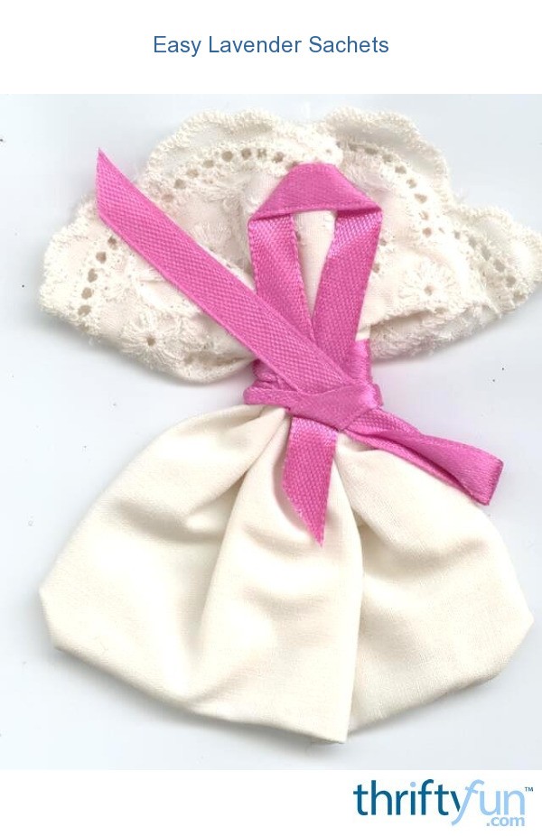 Easy Lavender Sachets | ThriftyFun