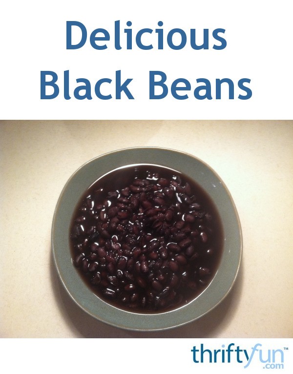 Delicious Black Beans Recipe | ThriftyFun