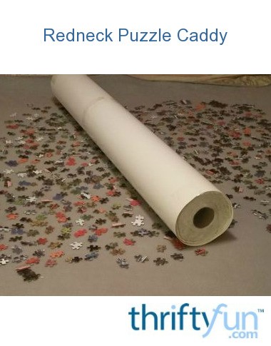 Jigsaw Puzzle Caddy | ThriftyFun