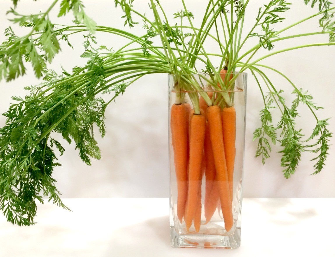 Carrot Bouquet Centerpiece | ThriftyFun