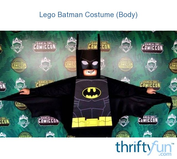 Lego Batman Costume (Body) | ThriftyFun