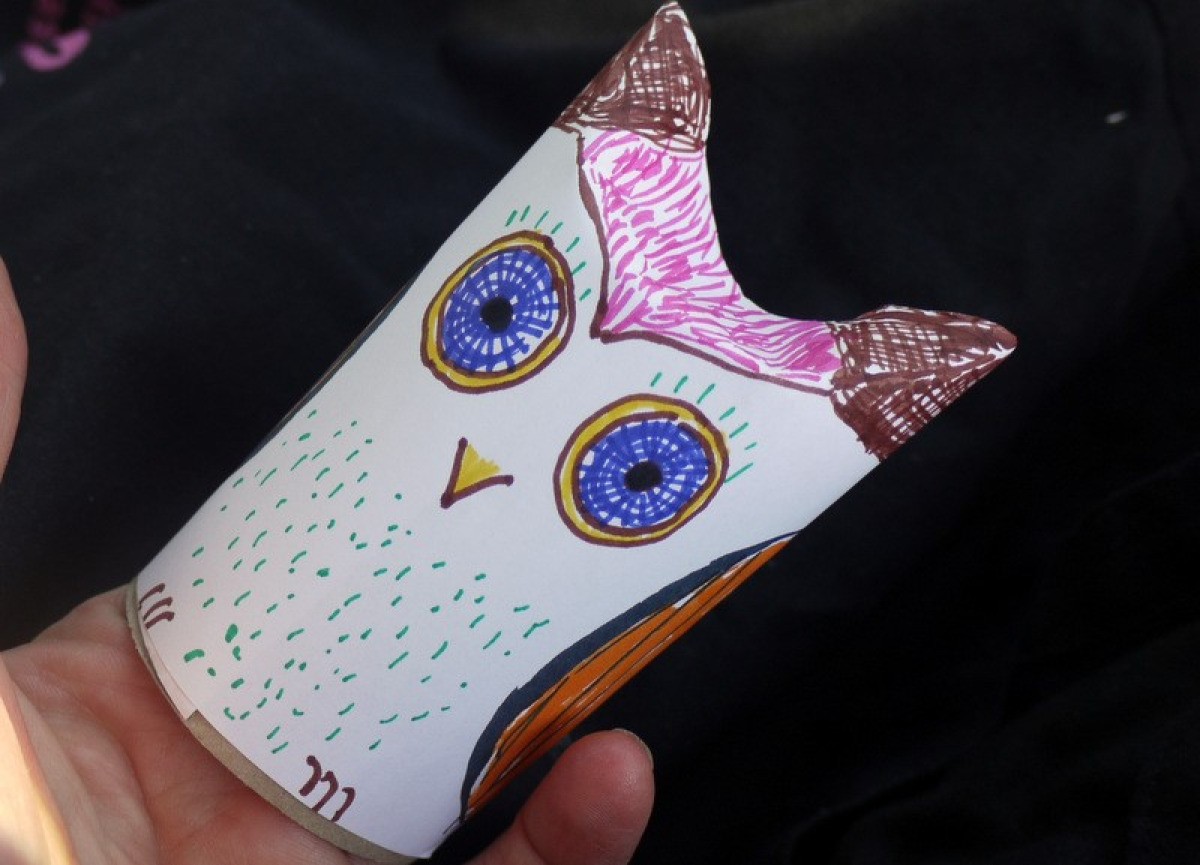 Making a Recycled Toilet Paper Tube Owl | ThriftyFun