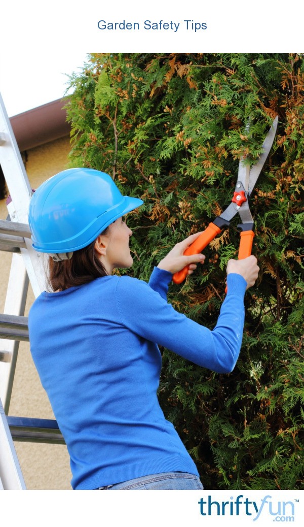Garden Safety Tips | ThriftyFun