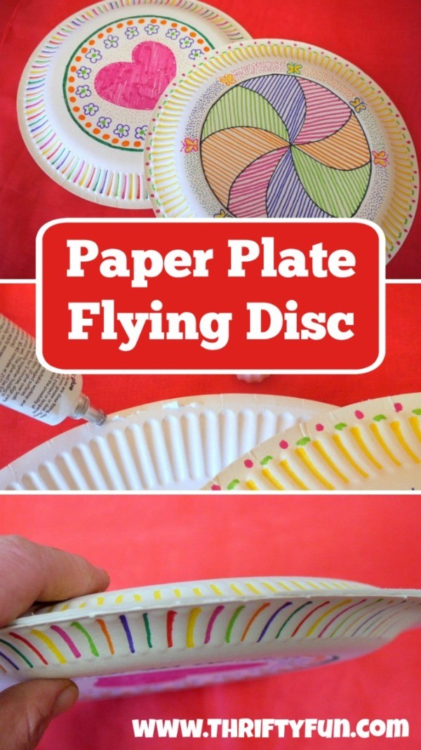 Making a Paper Plate Flying Disc | ThriftyFun