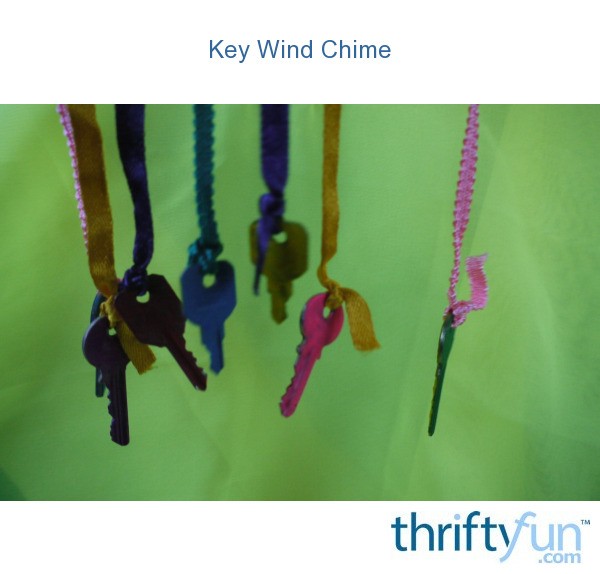 Recycled Key Wind Chime | ThriftyFun