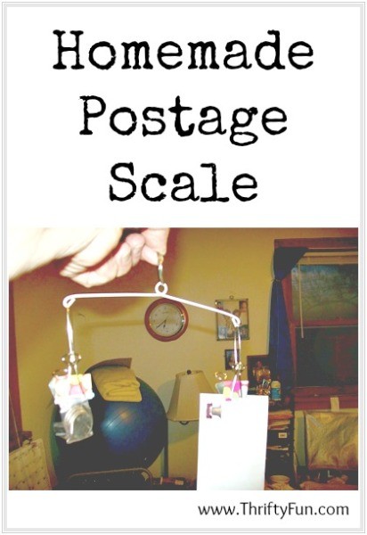 Making a Homemade Postage Scale | ThriftyFun