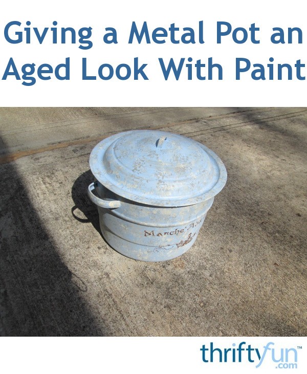 Creating an Aged Look With Paint | ThriftyFun