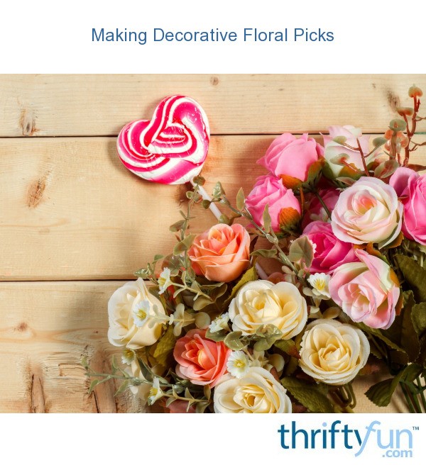 Making Decorative Plant Pokes | ThriftyFun
