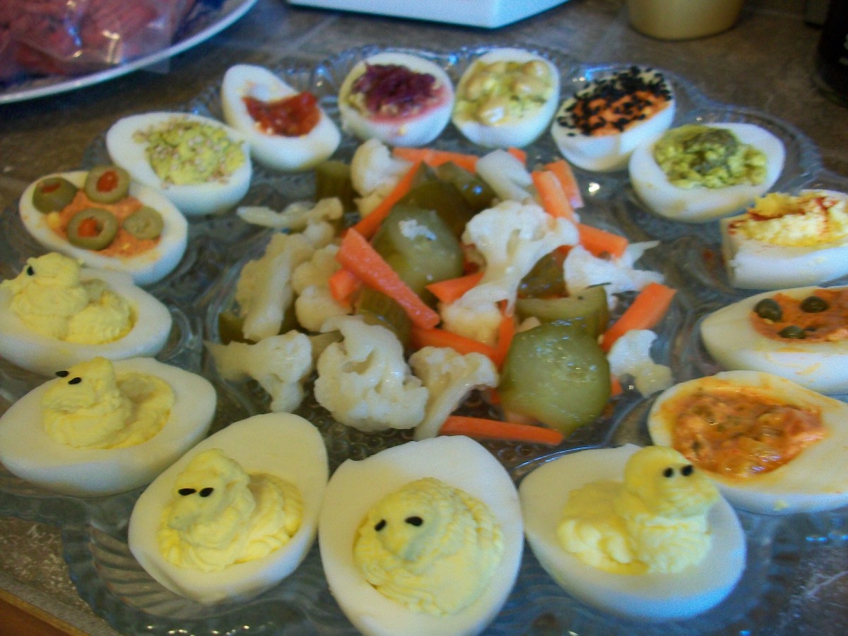 Fun Ways To Make Deviled Easter Eggs Thriftyfun