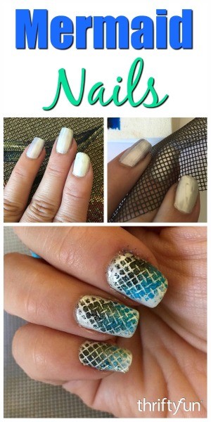 Easy Mermaid Nails | ThriftyFun