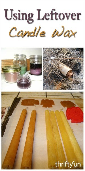 Using Leftover Candle Wax | ThriftyFun