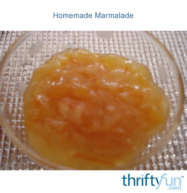 Homemade Marmalade | ThriftyFun