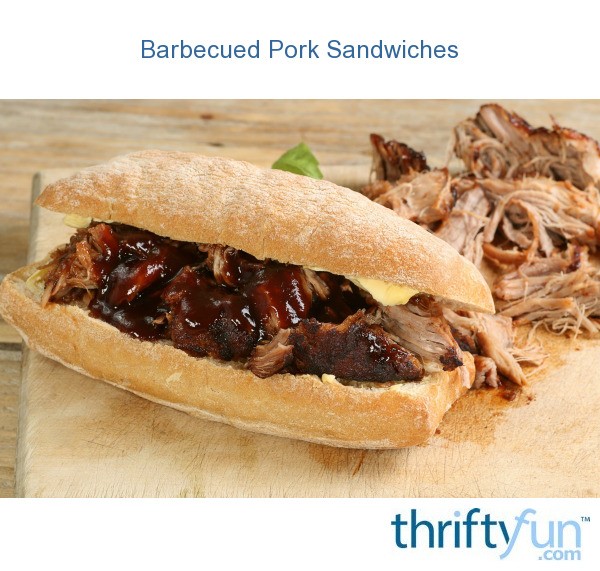 Barbecued Pork Sandwiches | ThriftyFun
