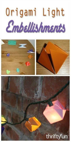Origami LED Light Embellishments | ThriftyFun
