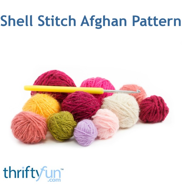 Shell Stitch Afghan Pattern | ThriftyFun