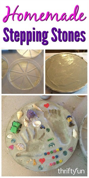 Homemade Stepping Stones | ThriftyFun