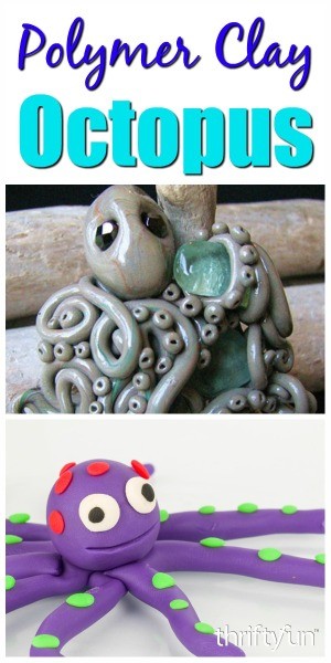 Making a Polymer Clay Octopus | ThriftyFun