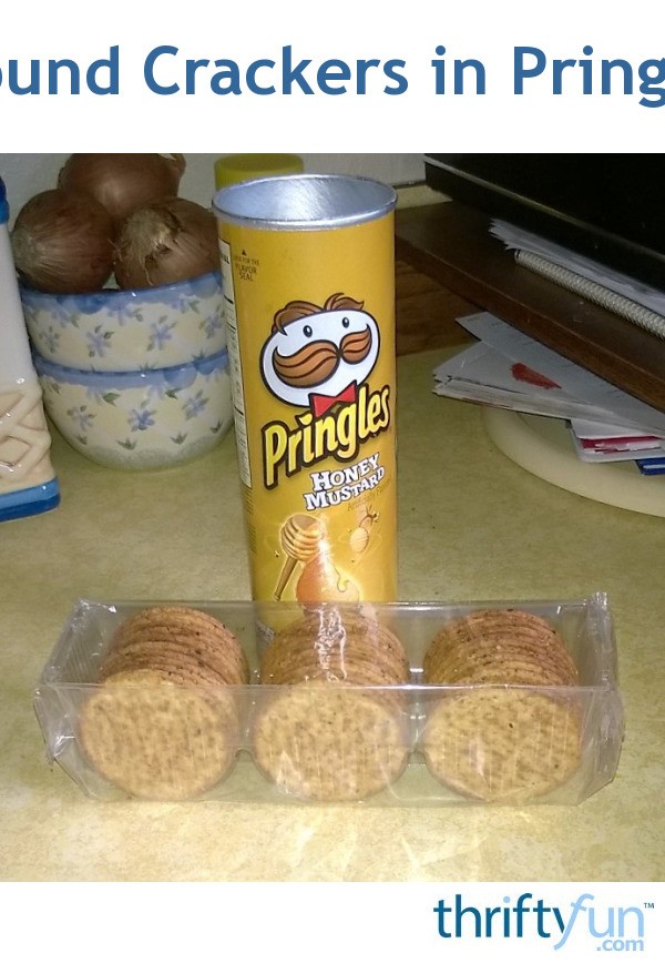 Store Round Crackers in Pringles Cans | ThriftyFun