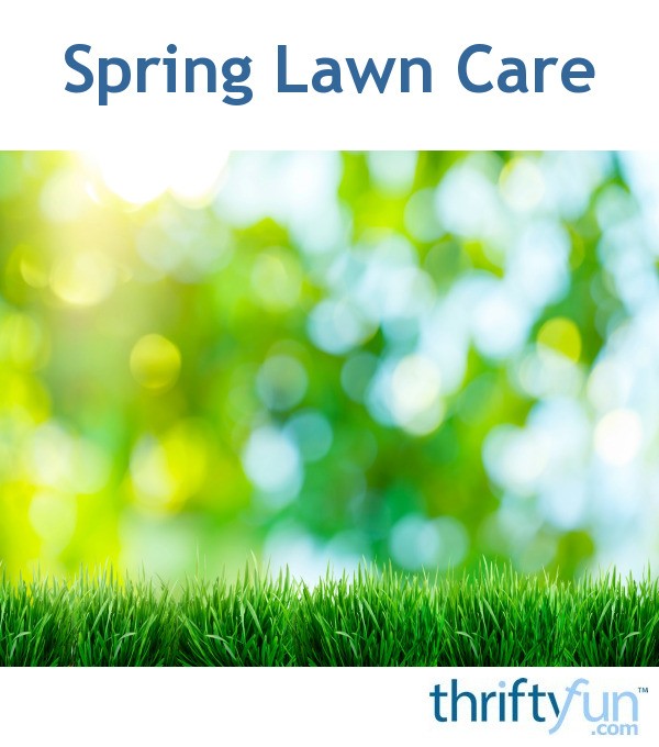 Spring Lawn Care | ThriftyFun