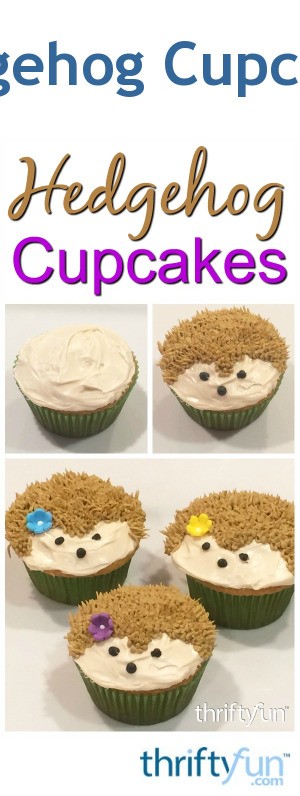 Making Hedgehog Cupcakes | ThriftyFun