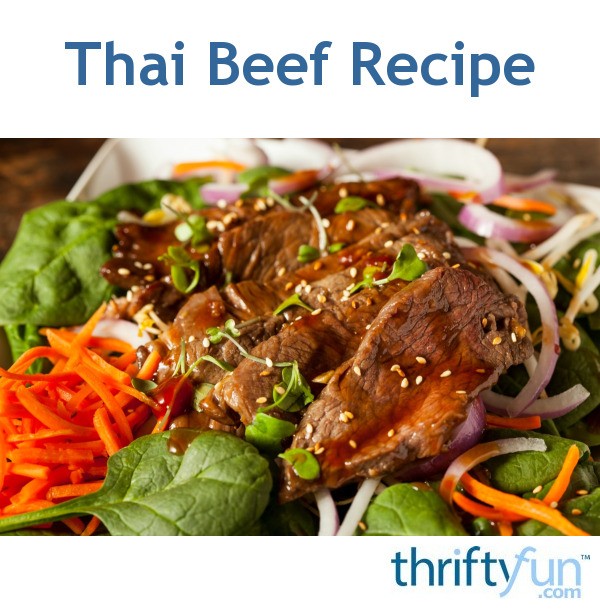 Thai Beef Recipe | ThriftyFun