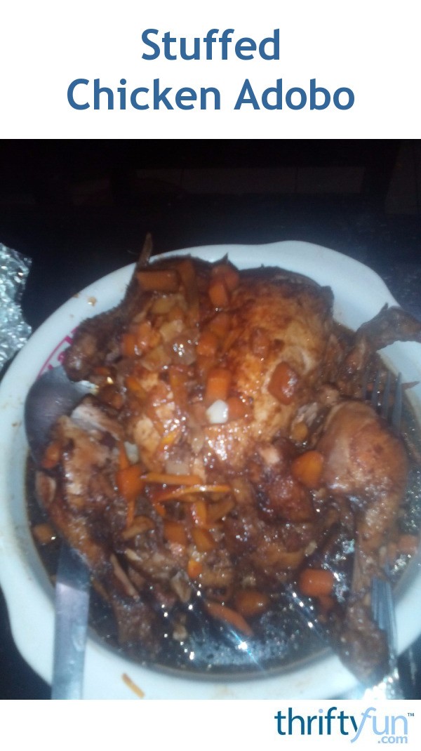 Stuffed Chicken Adobo Recipe | ThriftyFun
