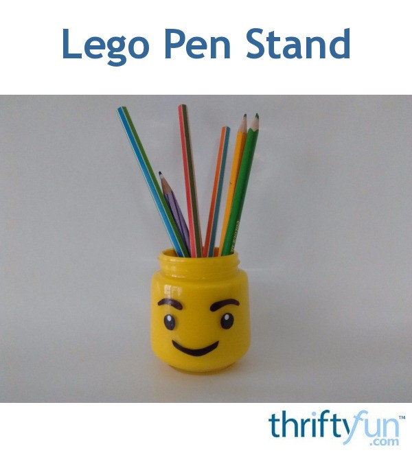 Lego Pen Stand | ThriftyFun