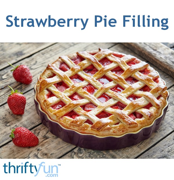 Strawberry Pie Filling Recipes | ThriftyFun