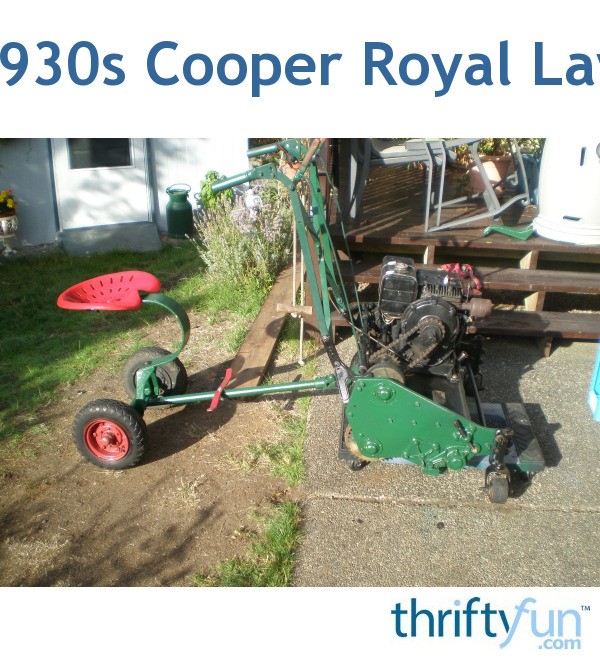 Value of a 1930s Cooper Royal Lawn Mower? | ThriftyFun