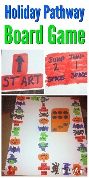 Making a Holiday Pathway Board Game | ThriftyFun