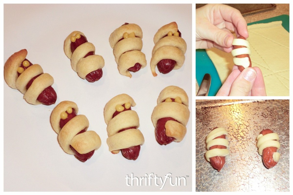 Baby Mummy Sausage Recipes | My Frugal Halloween