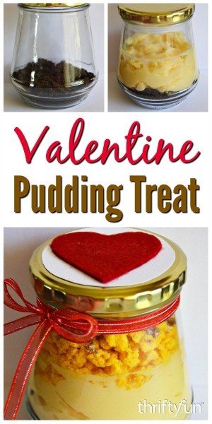 Making a Valentine Pudding Treat | ThriftyFun