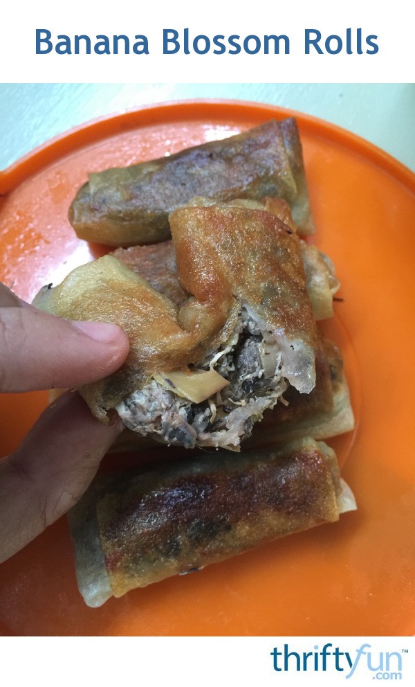 Banana Blossom Rolls Recipe | ThriftyFun