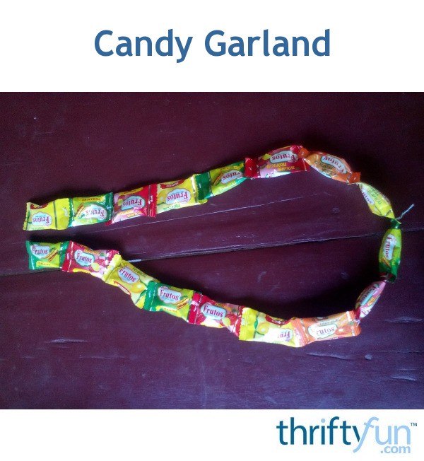 Making a Candy Garland | ThriftyFun